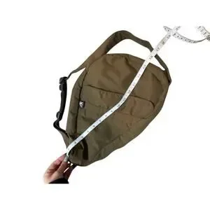 Ameribag | Bags | Ameribag Crossbody Sling Bag Brown Nylon Travel ...